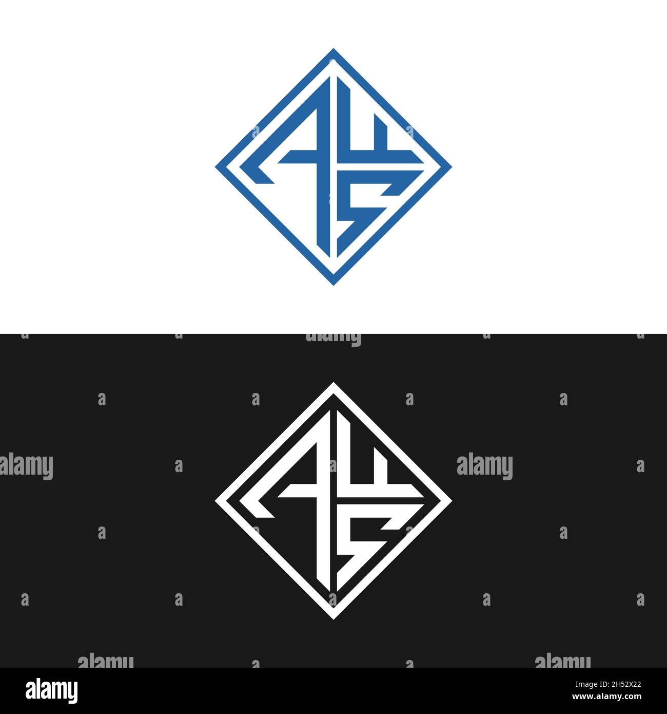 initial letter AFS logo design vector Stock Vector Image & Art - Alamy