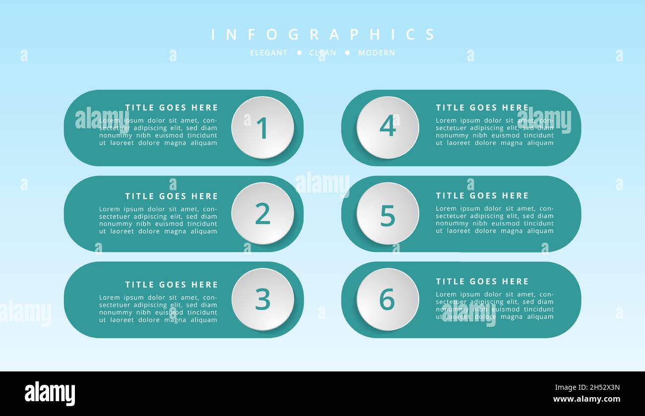 Modern Infographics. Step Business Presentation Stock Vector Image ...