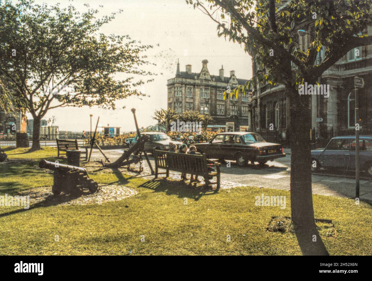 From Queen's Gardens towards Monument Bridge and Town Docks Museum ...