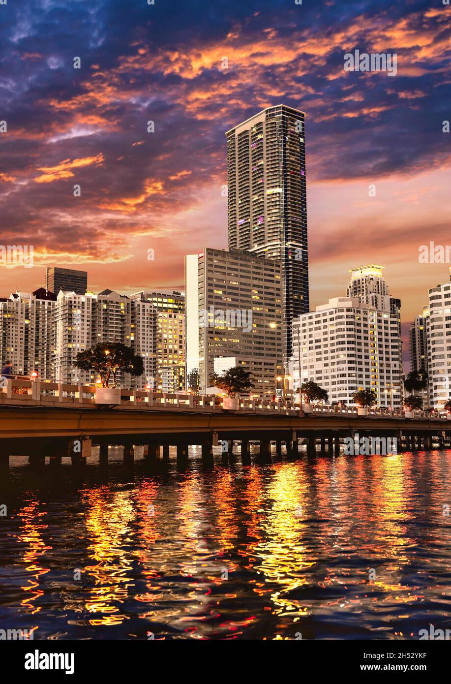 Vertical shot skyscrapers under hi-res stock photography and images - Alamy