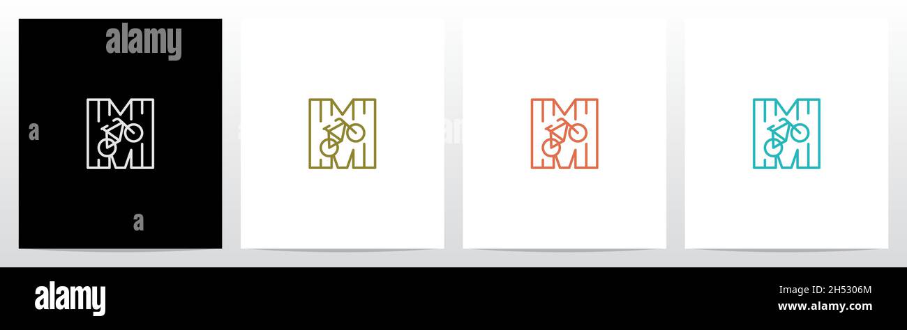 M bicycle Stock Vector Images - Alamy