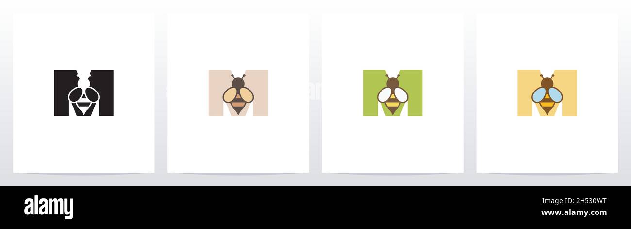 Bee letter hi-res stock photography and images - Alamy