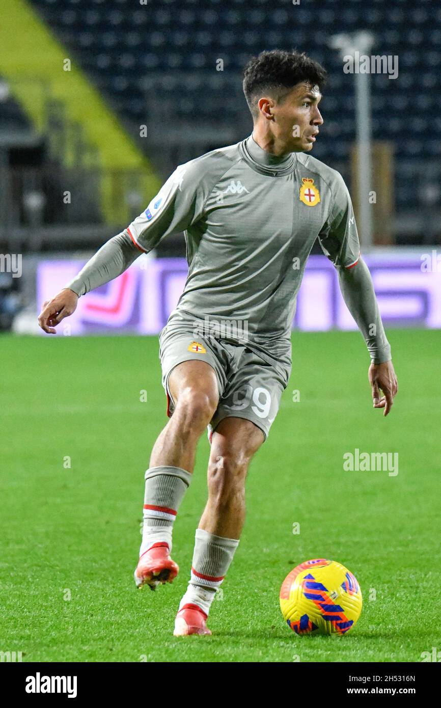 Empoli, Italy. 05th Nov, 2021. Pablo Ignacio Galdames (Genoa) during ...