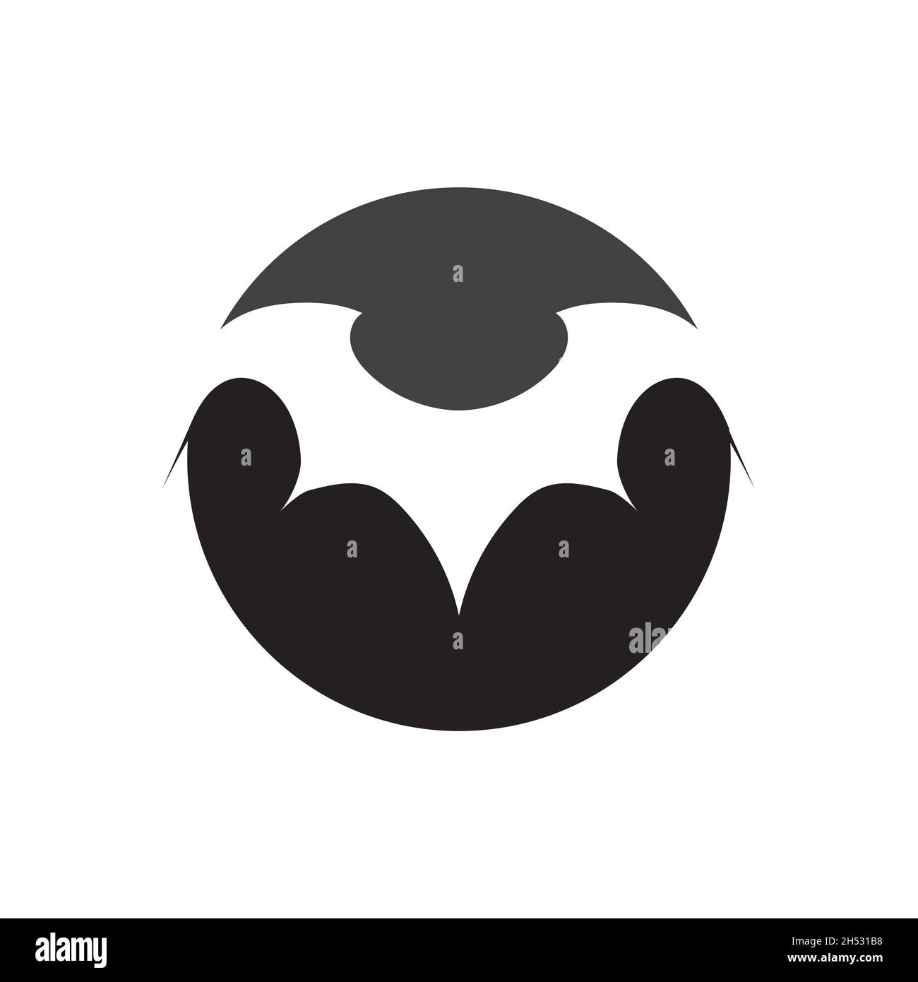 bat logo illustration design template Stock Vector Image & Art - Alamy