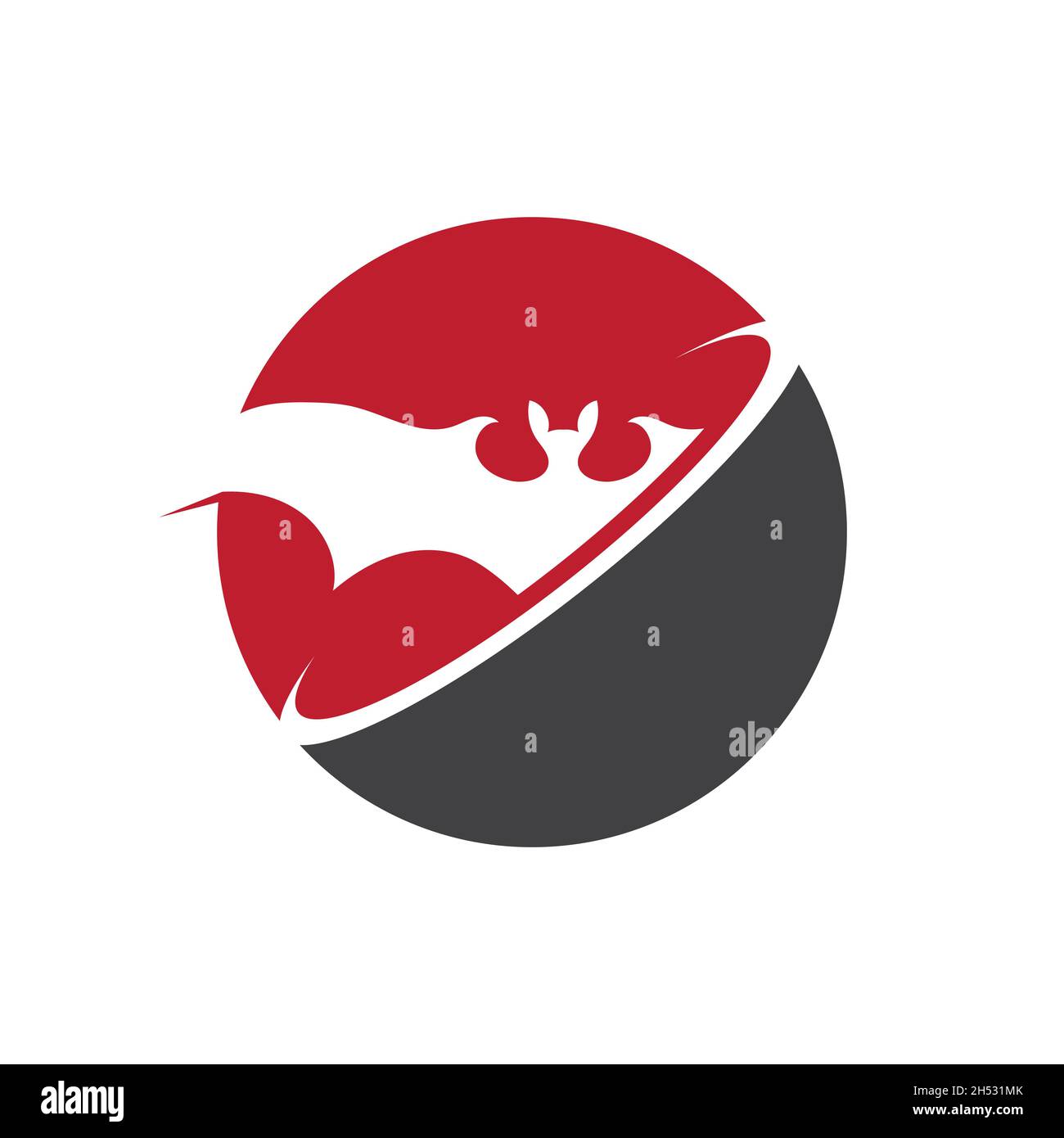bat logo illustration design template Stock Vector Image & Art - Alamy