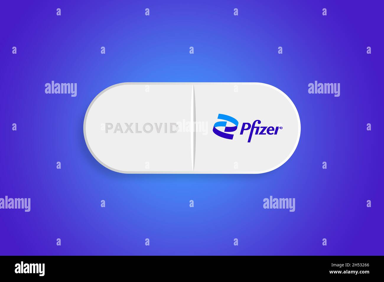 New york, United States. Nov 5, 2021: Pfizer pill against Covid 19 ...