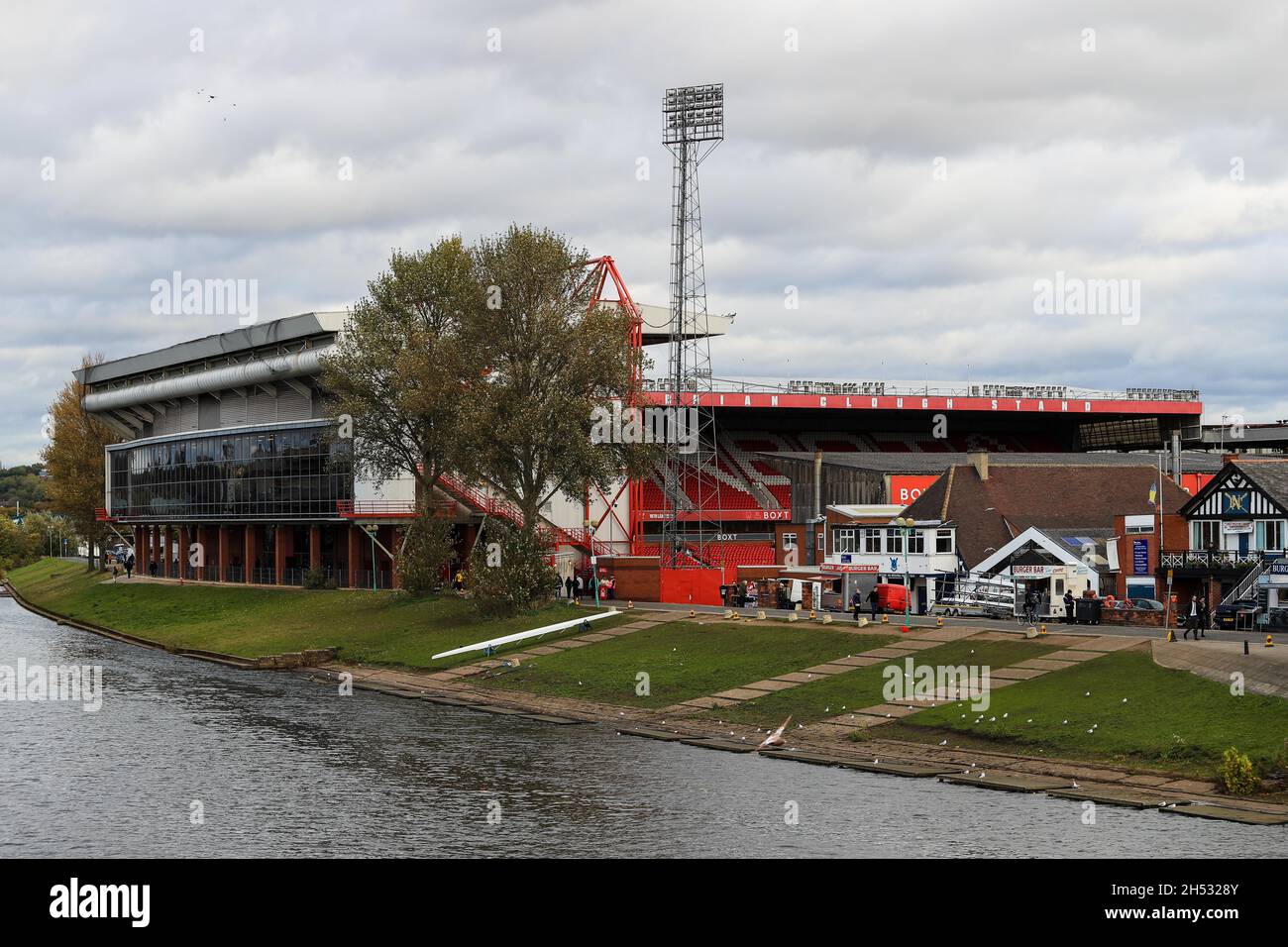 Nottingham, UK. 06th Nov, 2021. General view outside The City Ground ...