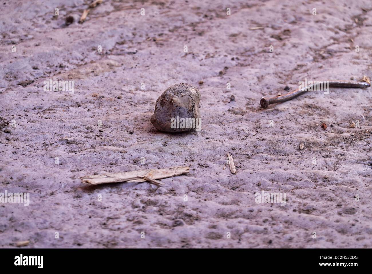 Construction process and pieces of equipment of building a house Stock ...