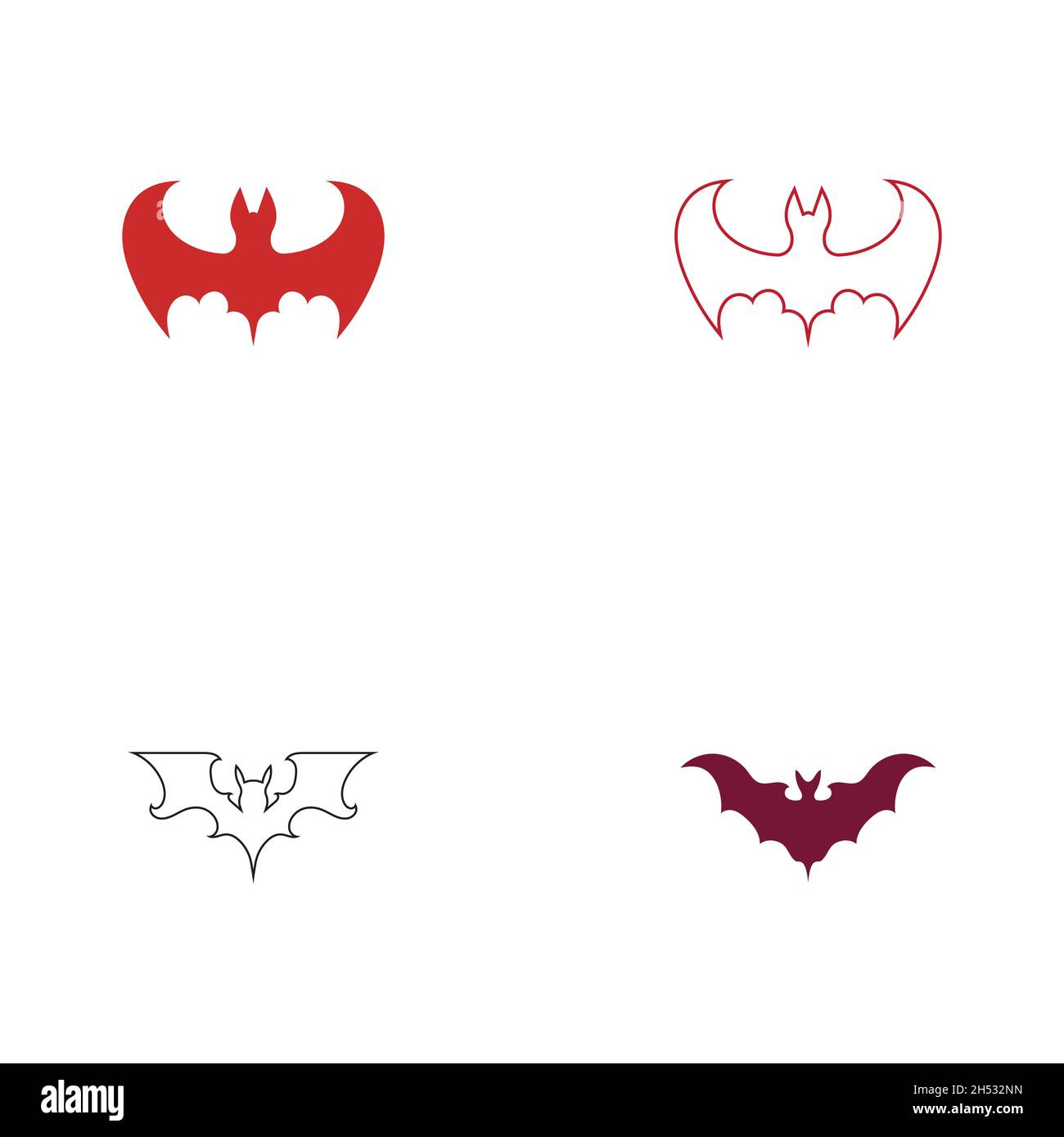 Batman Logo Outline