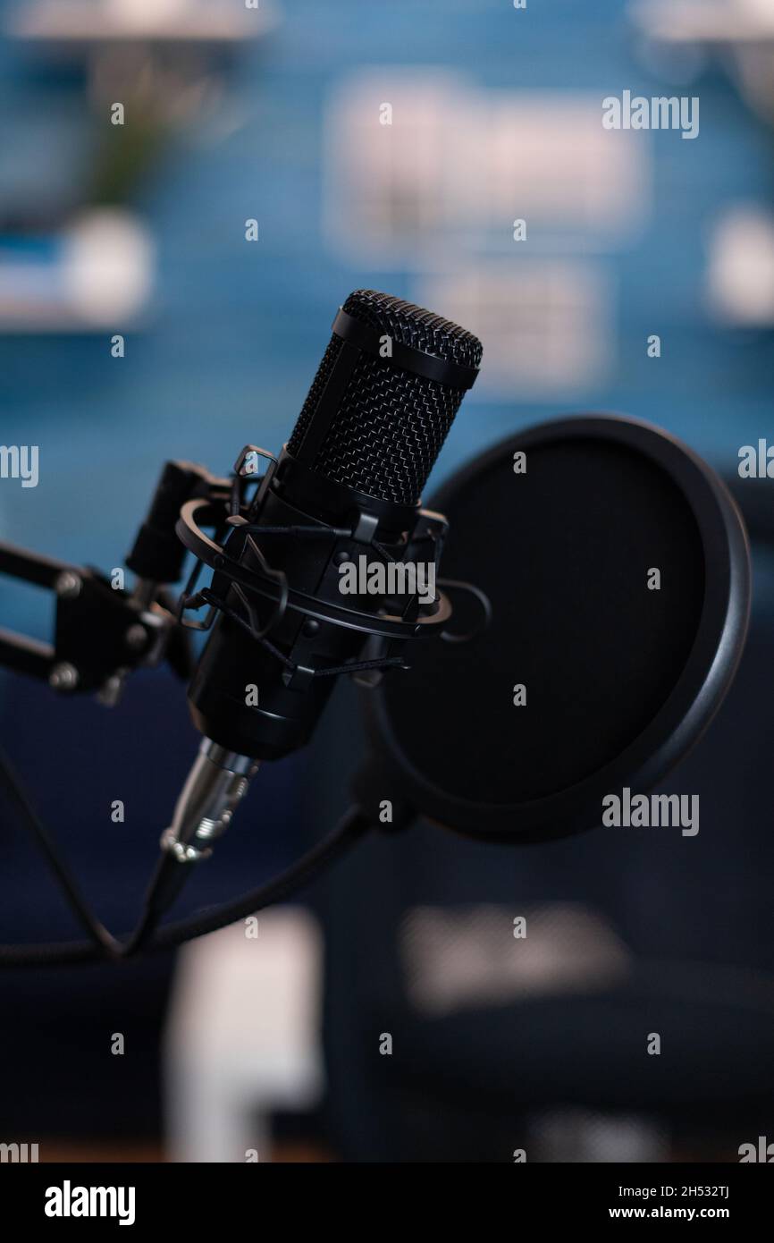 Empty streaming home studio equipped hi-res stock photography and ...