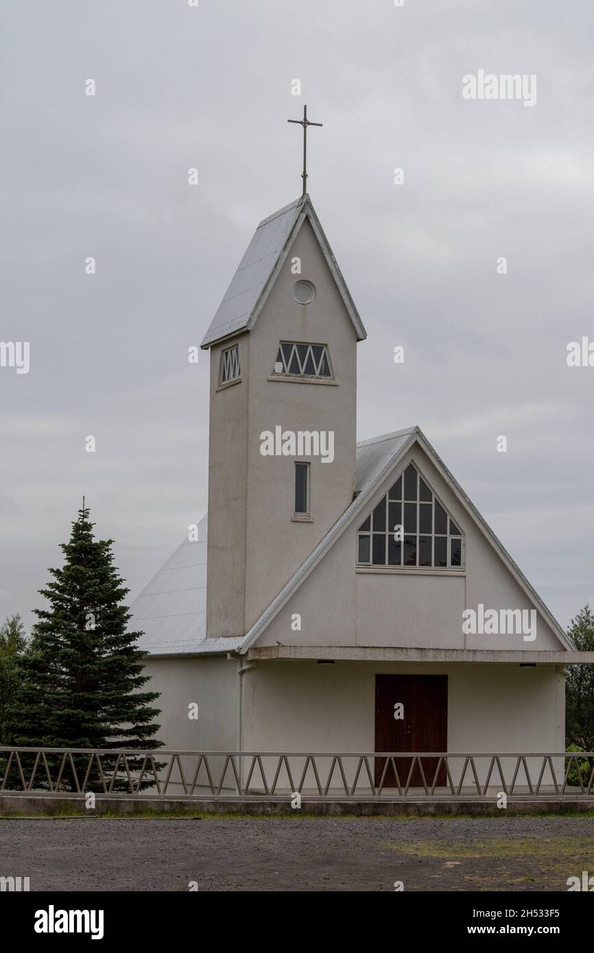 Selfoss church hi-res stock photography and images - Alamy