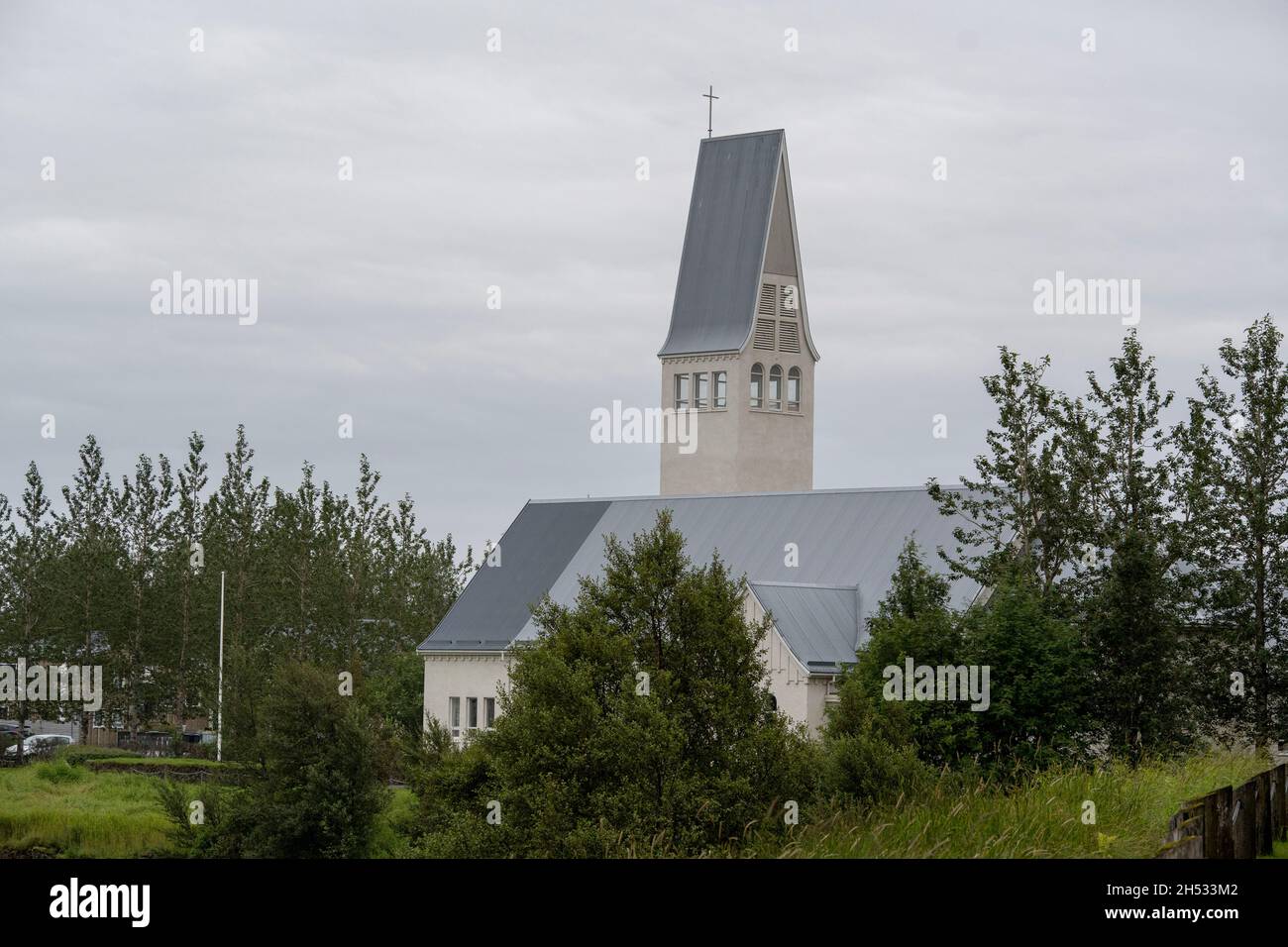 Selfoss church hi-res stock photography and images - Alamy