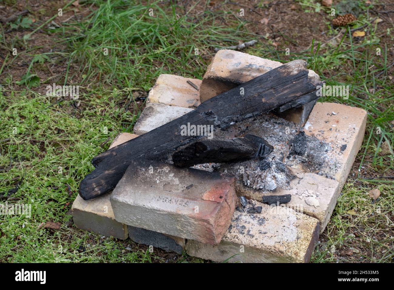 Landscape of charcoal on the ground Selfoss South Iceland Stock Photo ...