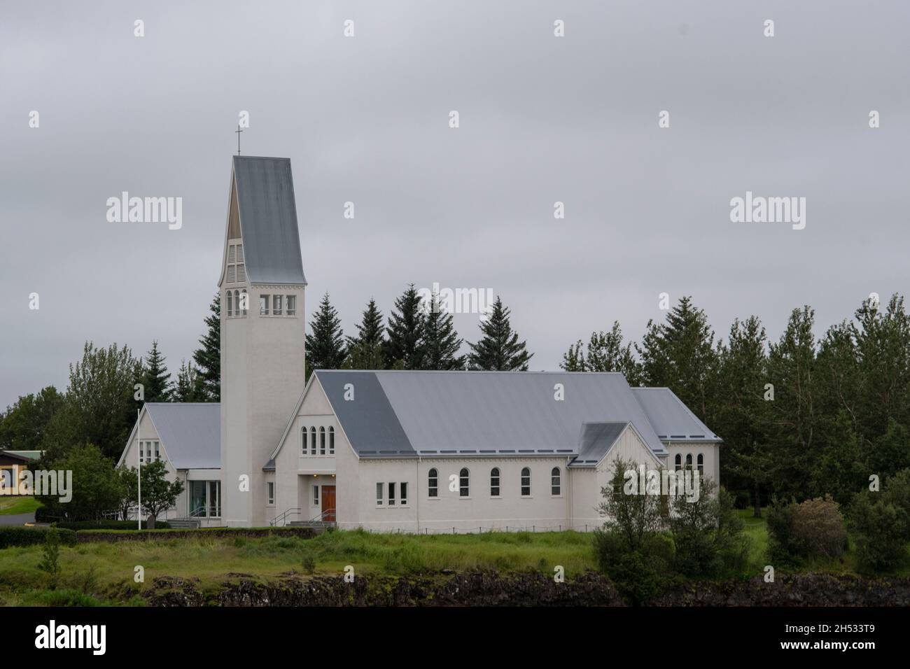 Selfoss church hi-res stock photography and images - Alamy