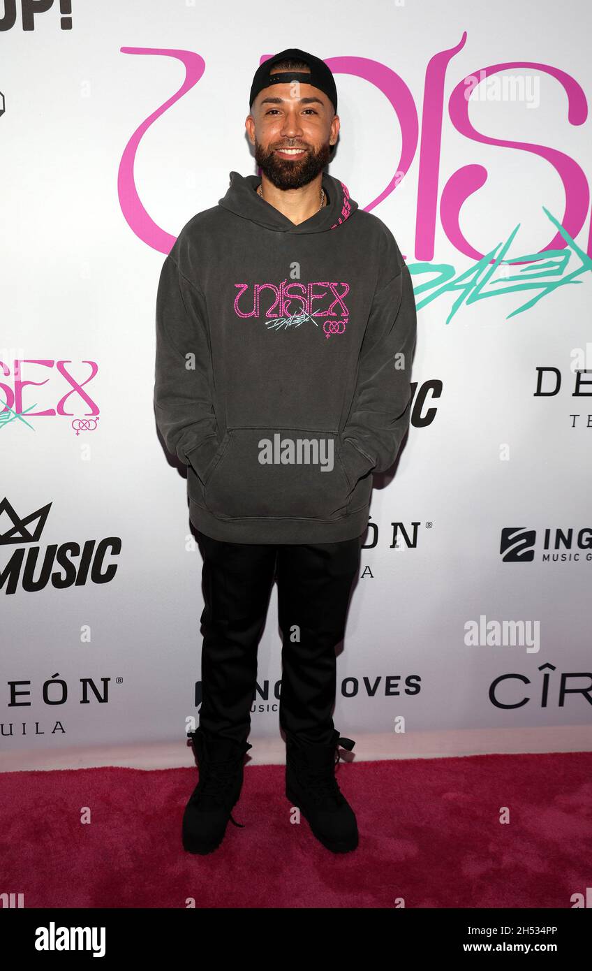 MIAMI, FL - NOVEMBER 5: Joshua Mendez attends the Dalex album release ...