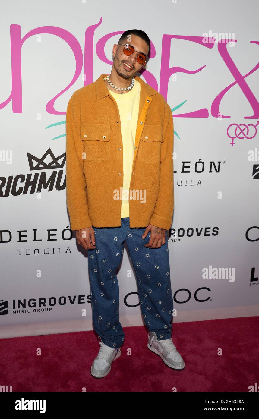 MIAMI, FL - NOVEMBER 5: Alec attends the Dalex album release ...