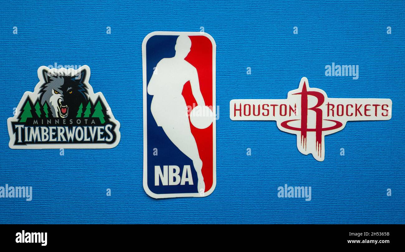 Houston rockets court basketball hi-res stock photography and images ...