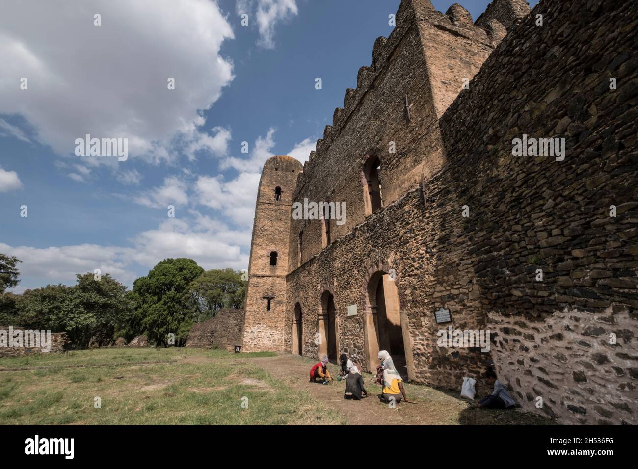 Gondar, castle, Ethiopia, Ahmara region, Africa Stock Photo - Alamy