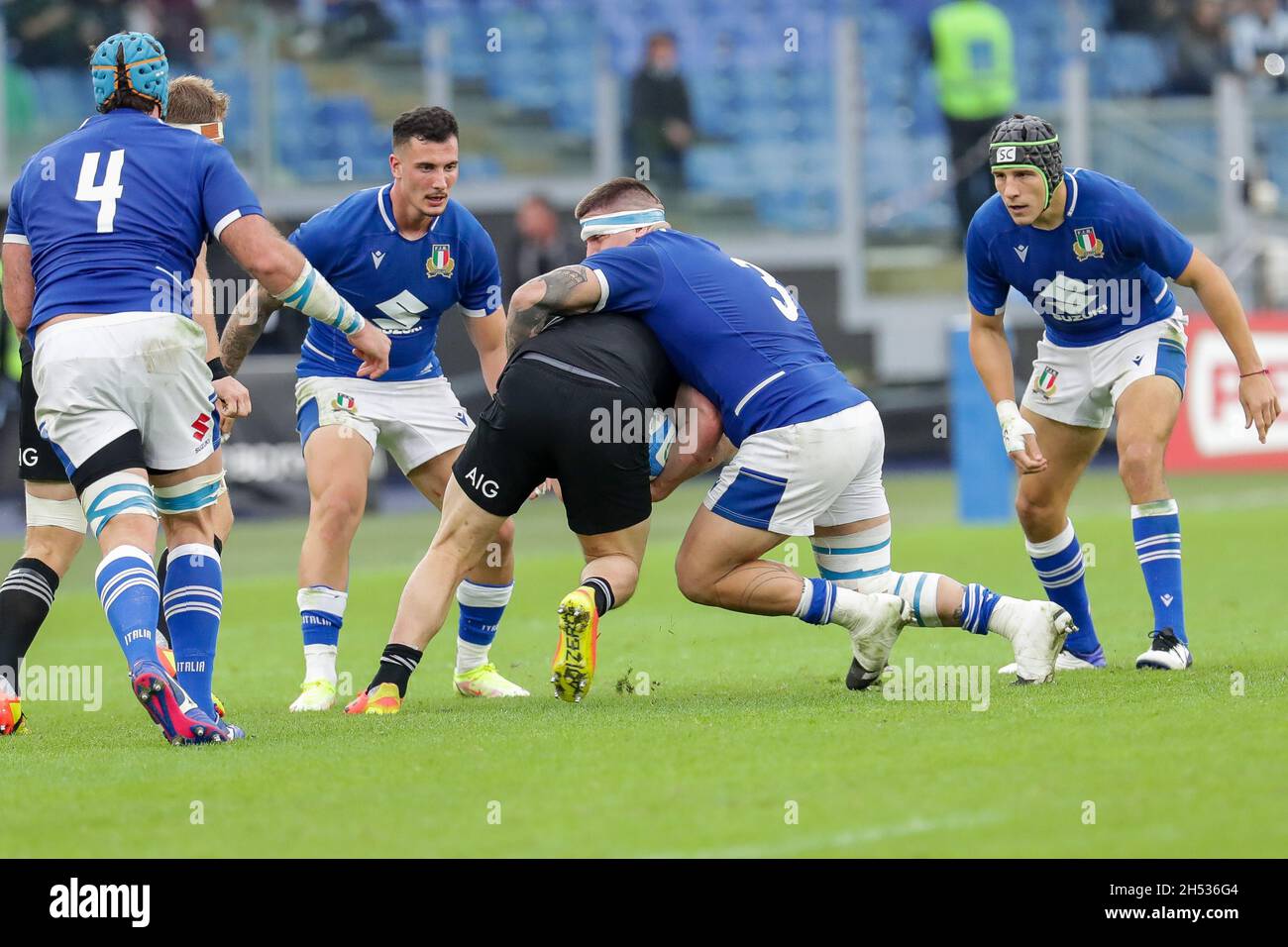 Olympic Stadium, Rome, Italy, November 06, 2021, Marco Riccioni (Italy ...