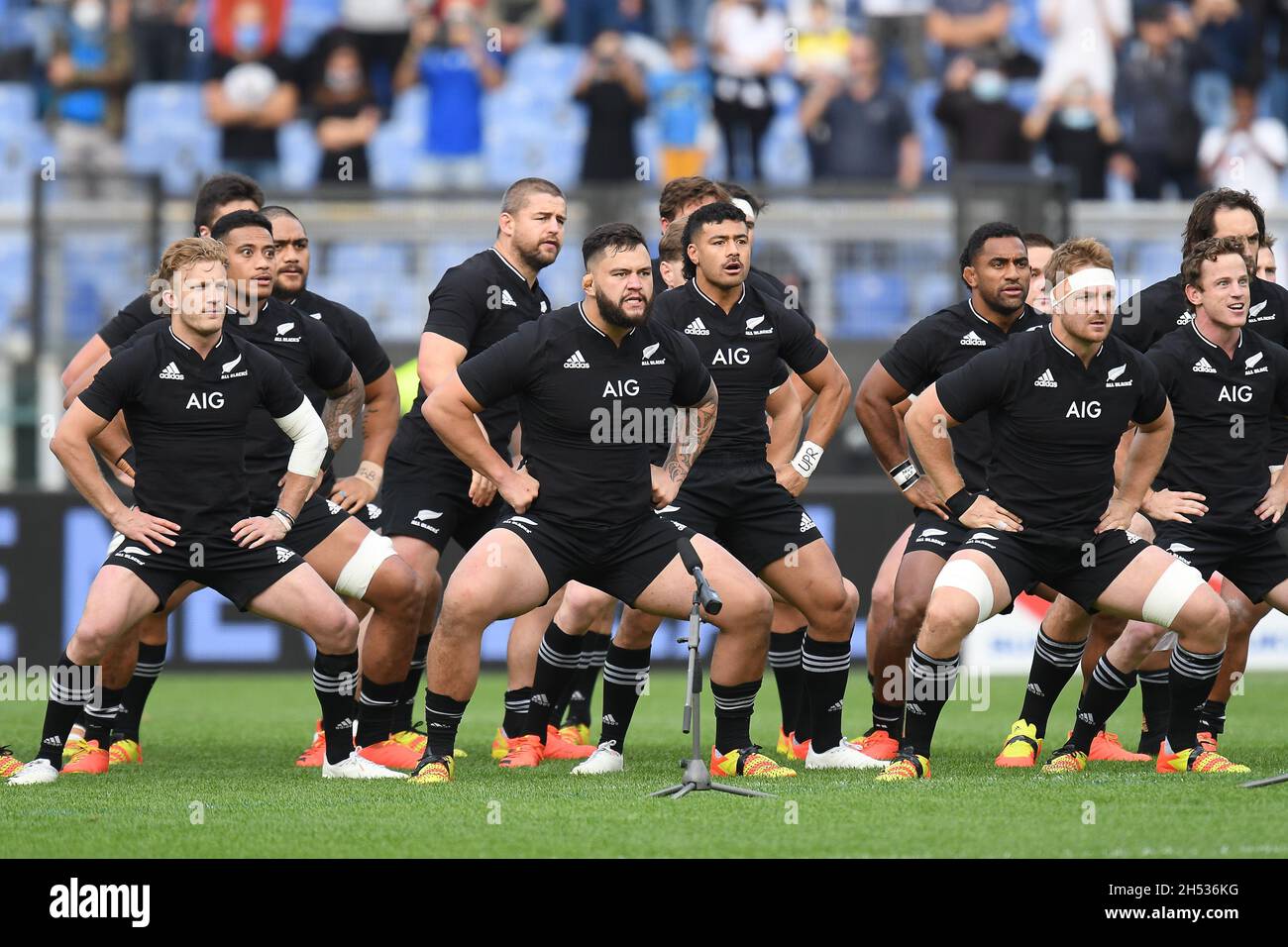New zealand rugby haka 2021 hi-res stock photography and images - Alamy