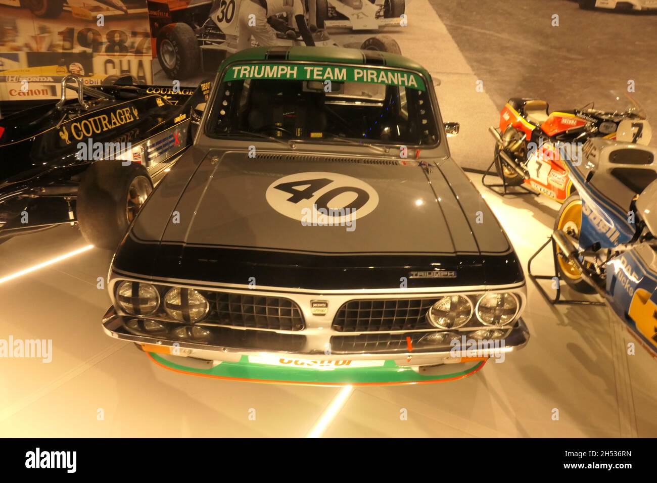 Triumph dolomite sports car hi-res stock photography and images - Alamy