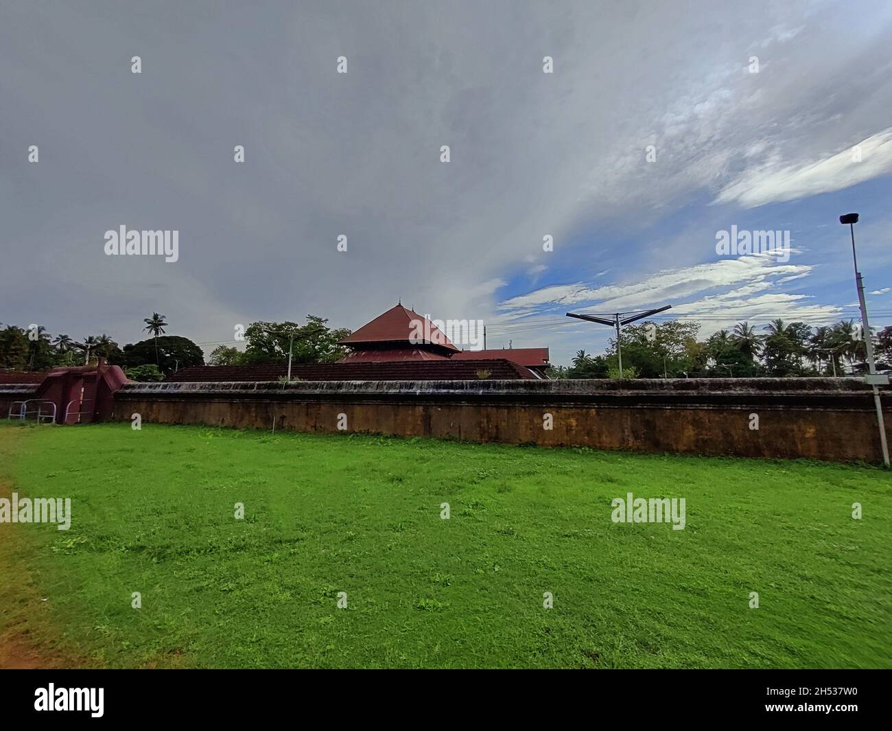Sree Ramaswamy Temple/Thiruvangad/Thalassery/Kannur/Kerala Stock Photo ...