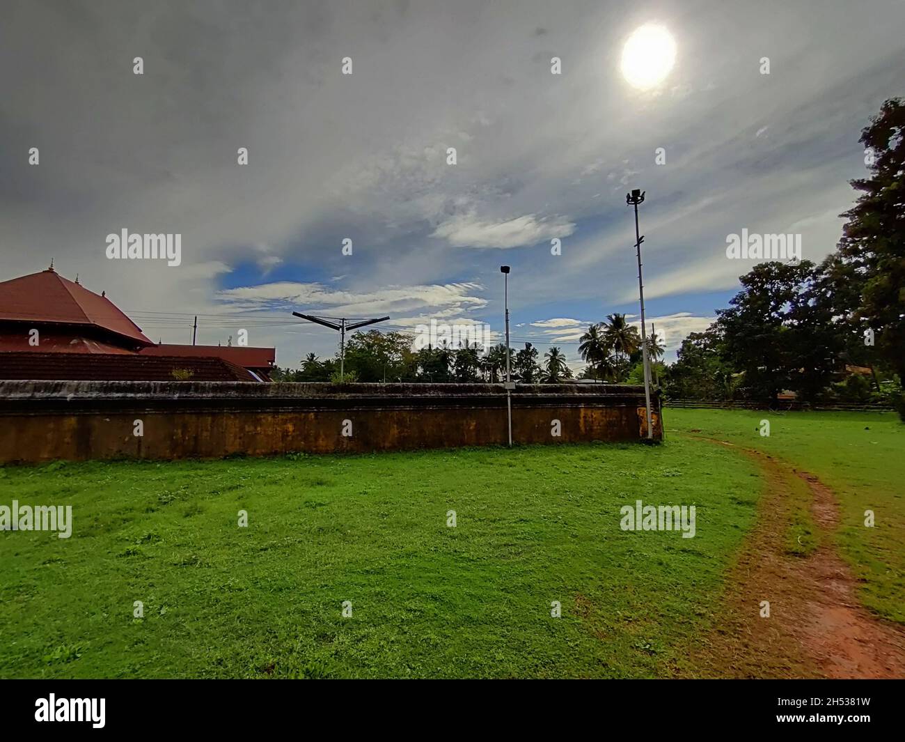 Sree Ramaswamy Temple/Thiruvangad/Thalassery/Kannur/Kerala Stock Photo ...