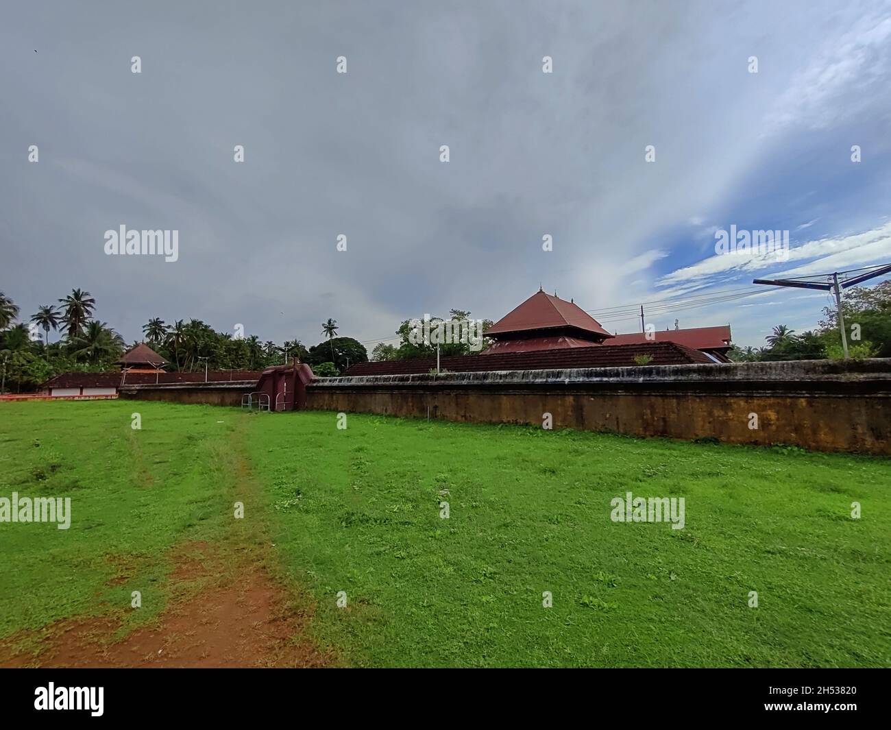 Sree Ramaswamy Temple/Thiruvangad/Thalassery/Kannur/Kerala Stock Photo ...