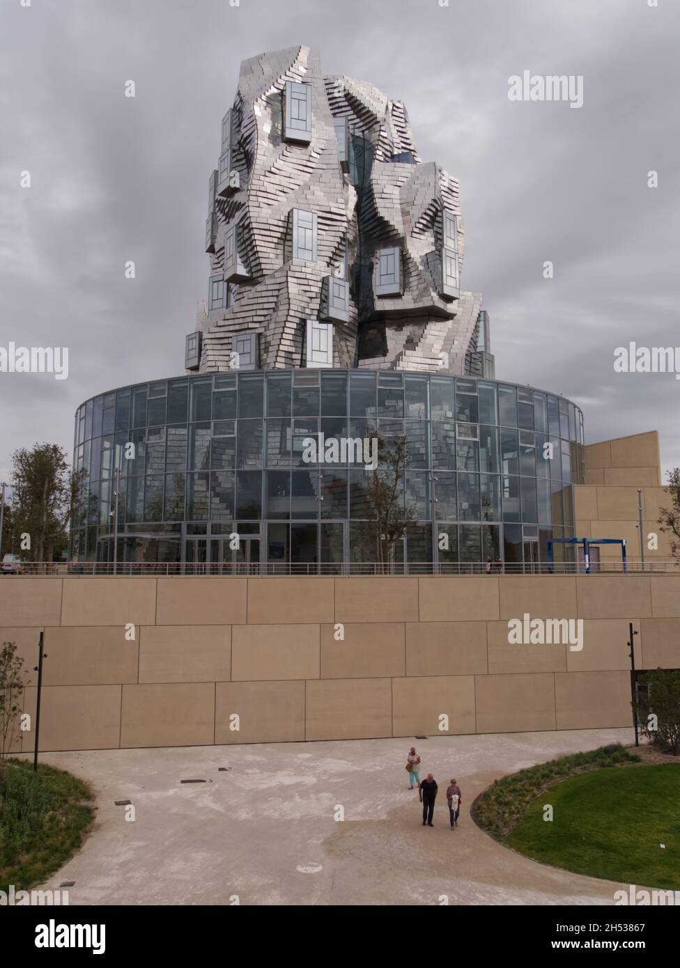 Frank Gehry's Luma tower,Arles,France Stock Photo - Alamy