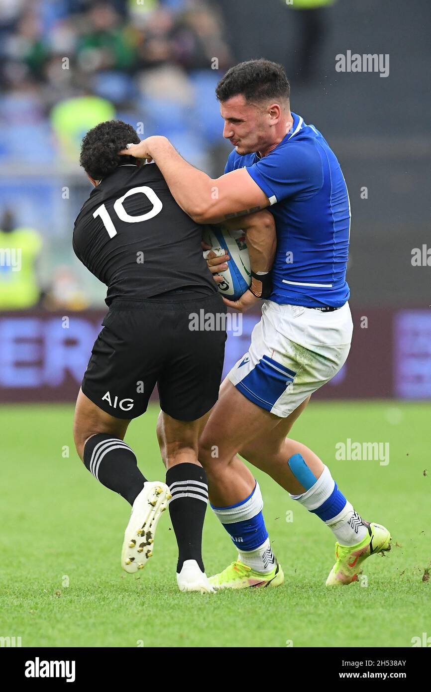 Stadio Olimpico, Rome, Italy. 6th Nov, 2021. Autumn Series ...
