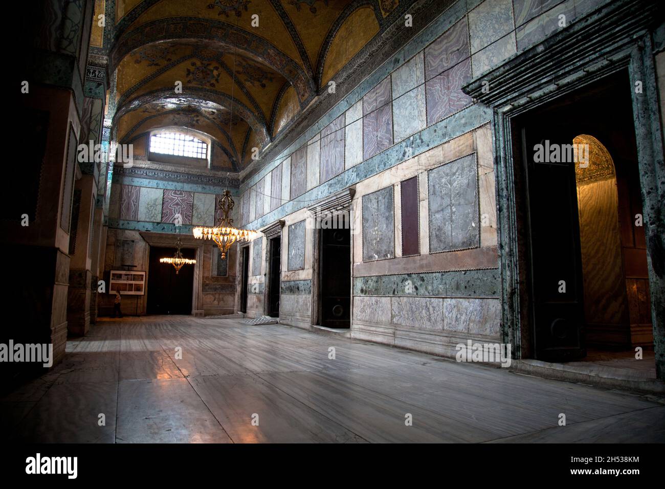 Hagia Sophia is a museum, historical basilica and mosque in Istanbul ...