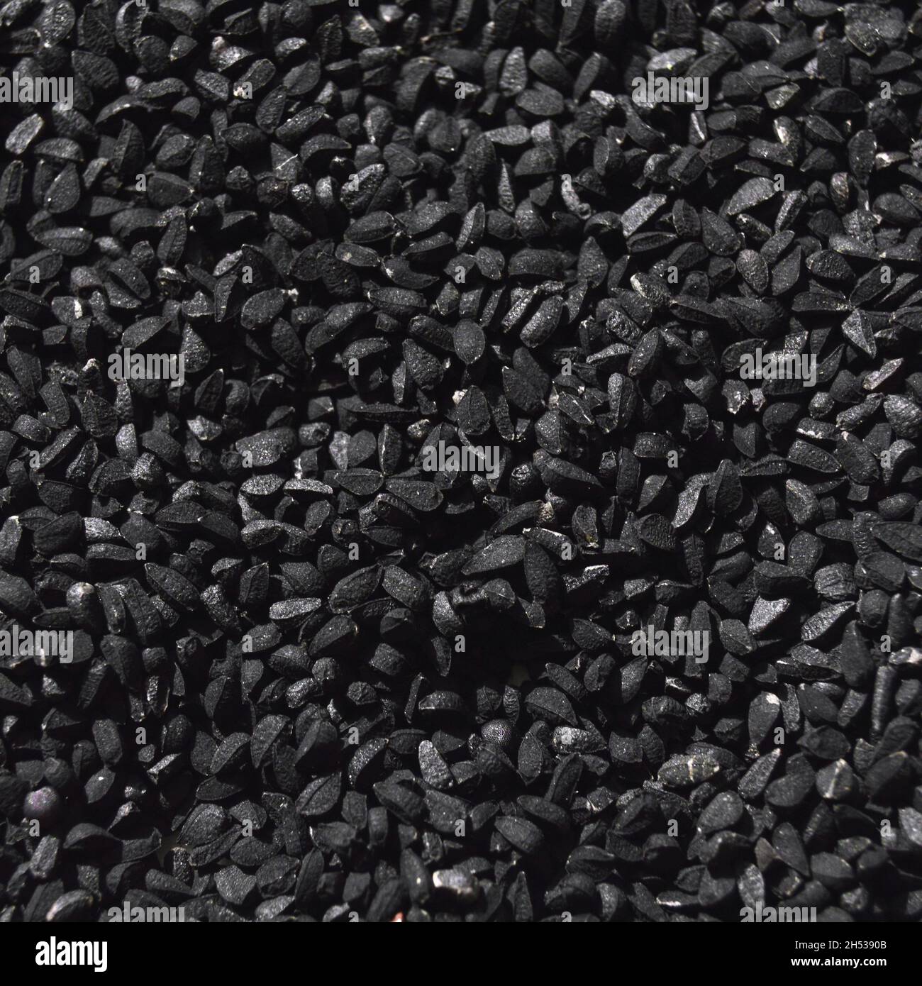 Many dry black cumin organic and aromatic, black cumin texture ...