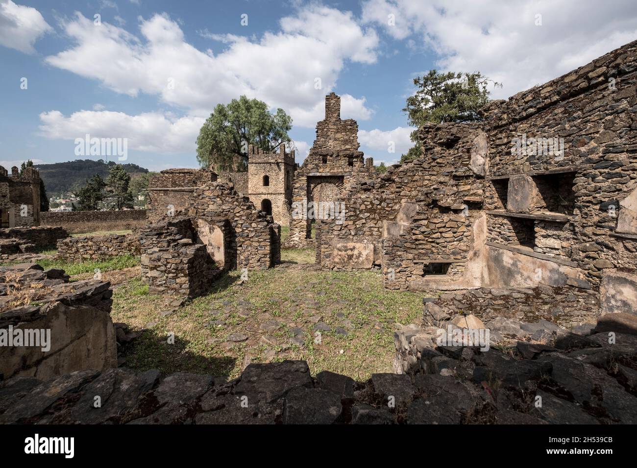 Gondar, castle, Ethiopia, Ahmara region, Africa Stock Photo - Alamy