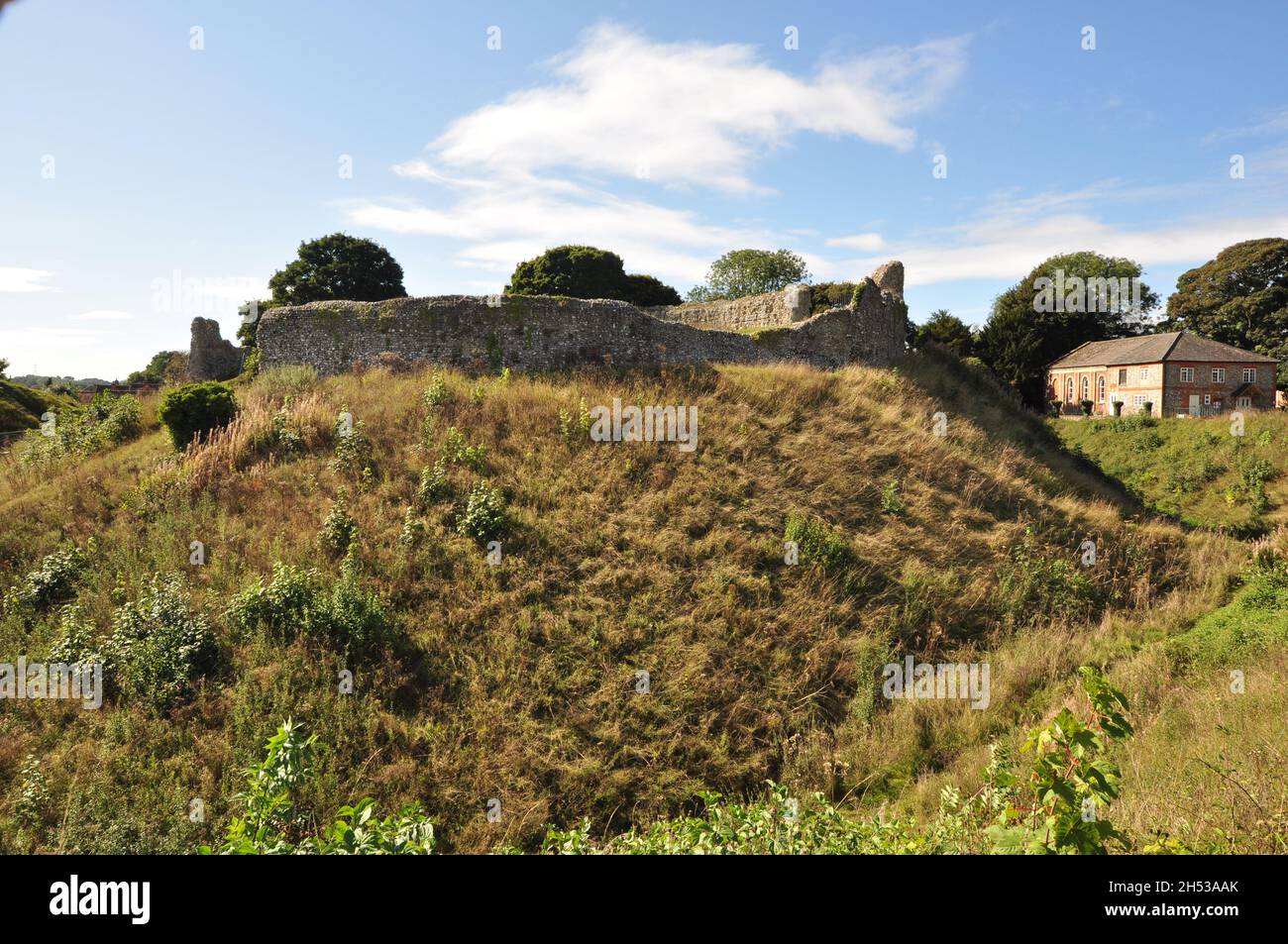 Motte and bailey castle hi-res stock photography and images - Alamy