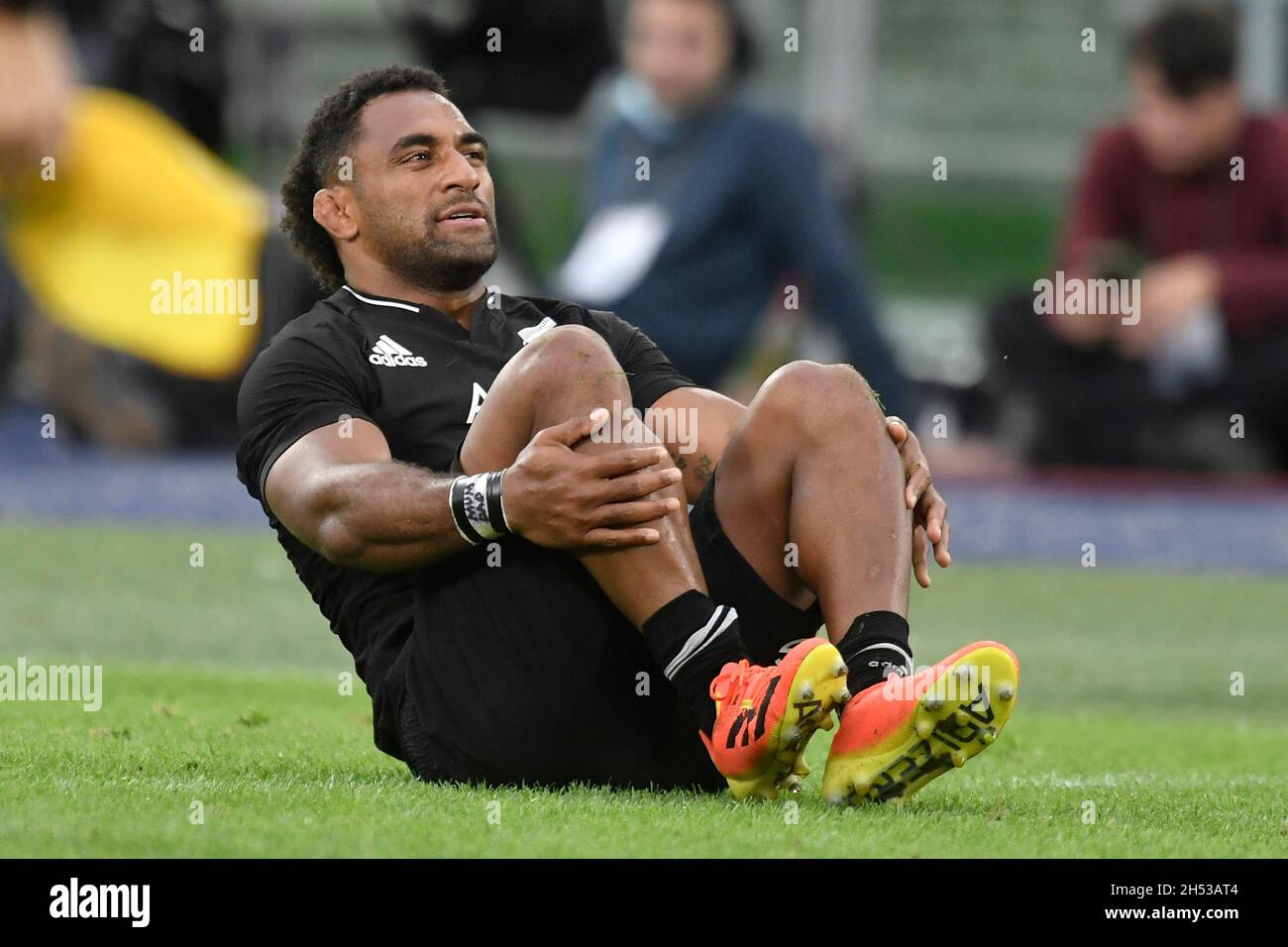 Rome, Italy. 06th Nov, 2021. try of Sevu Reece of All Blacks during ...