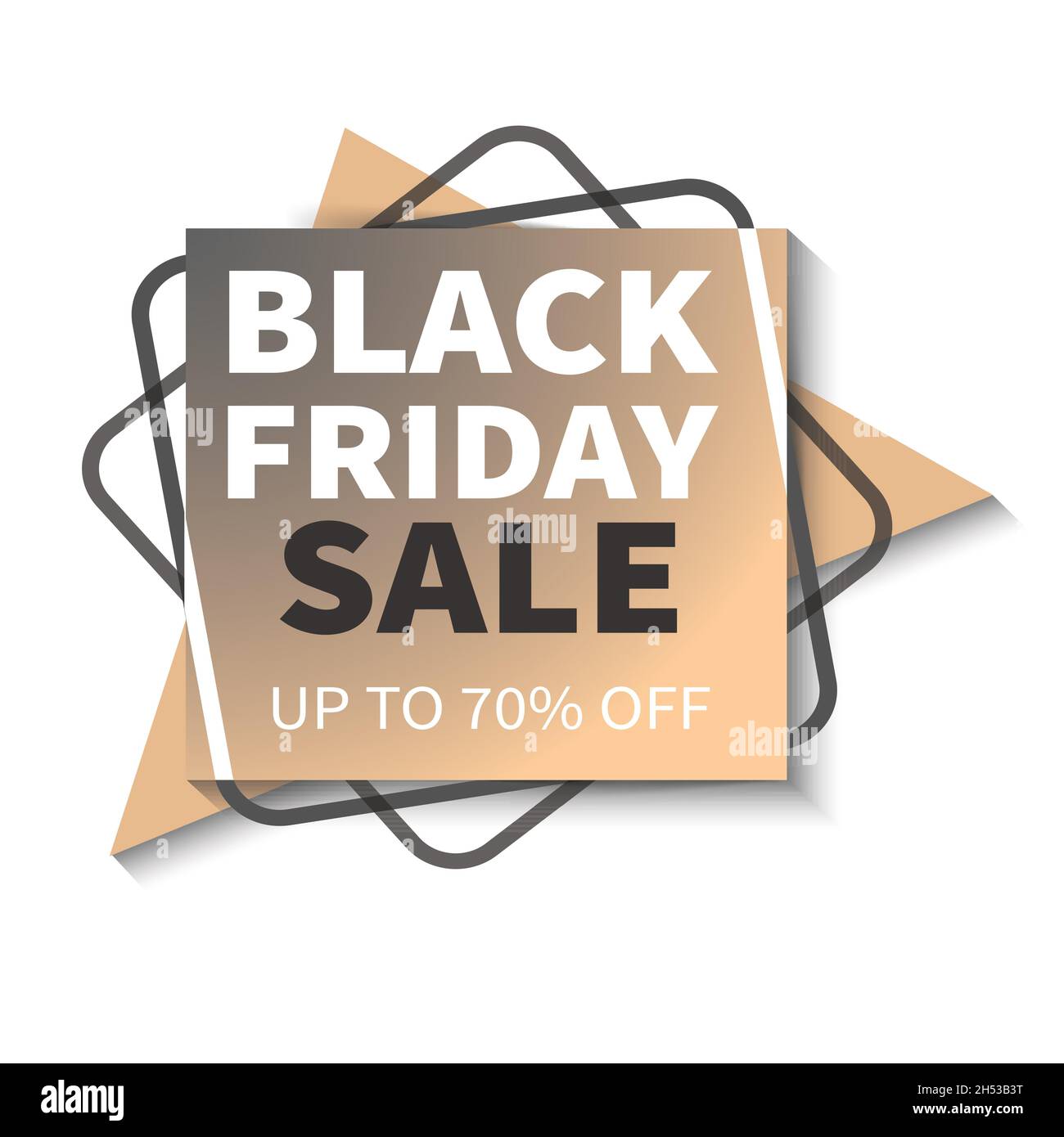 Vector logo black friday Stock Vector Images - Alamy