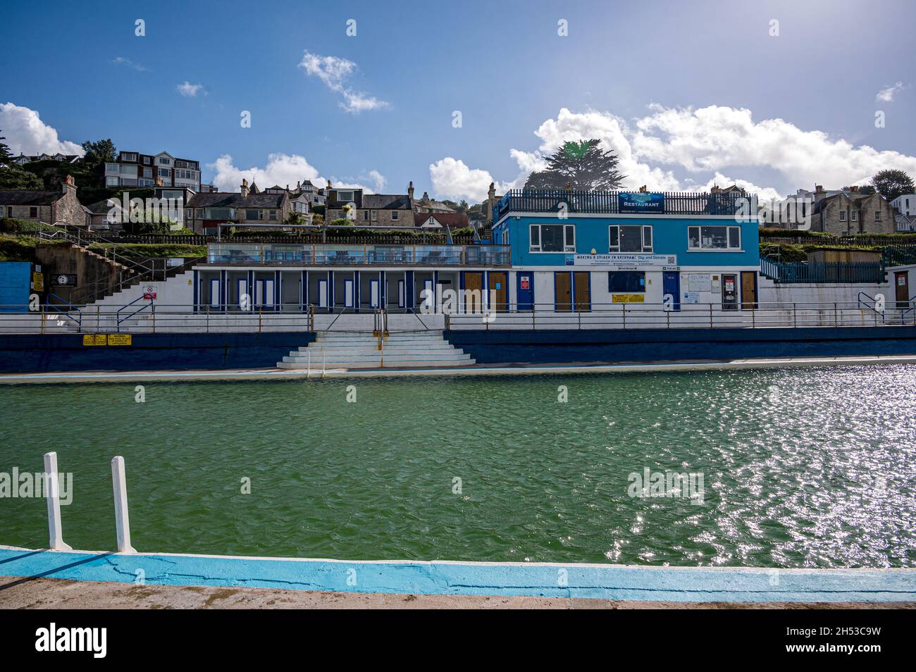 Shoalstone Seawater Pool, Brixham, Devon Stock Photo - Alamy