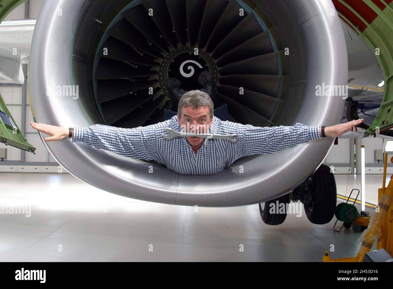 Chief executive of the low fares airline ryanair hi-res stock ...