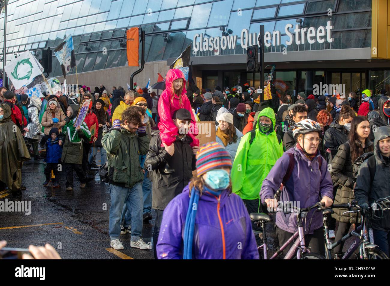 Climate justice protest cop26 hi-res stock photography and images - Alamy