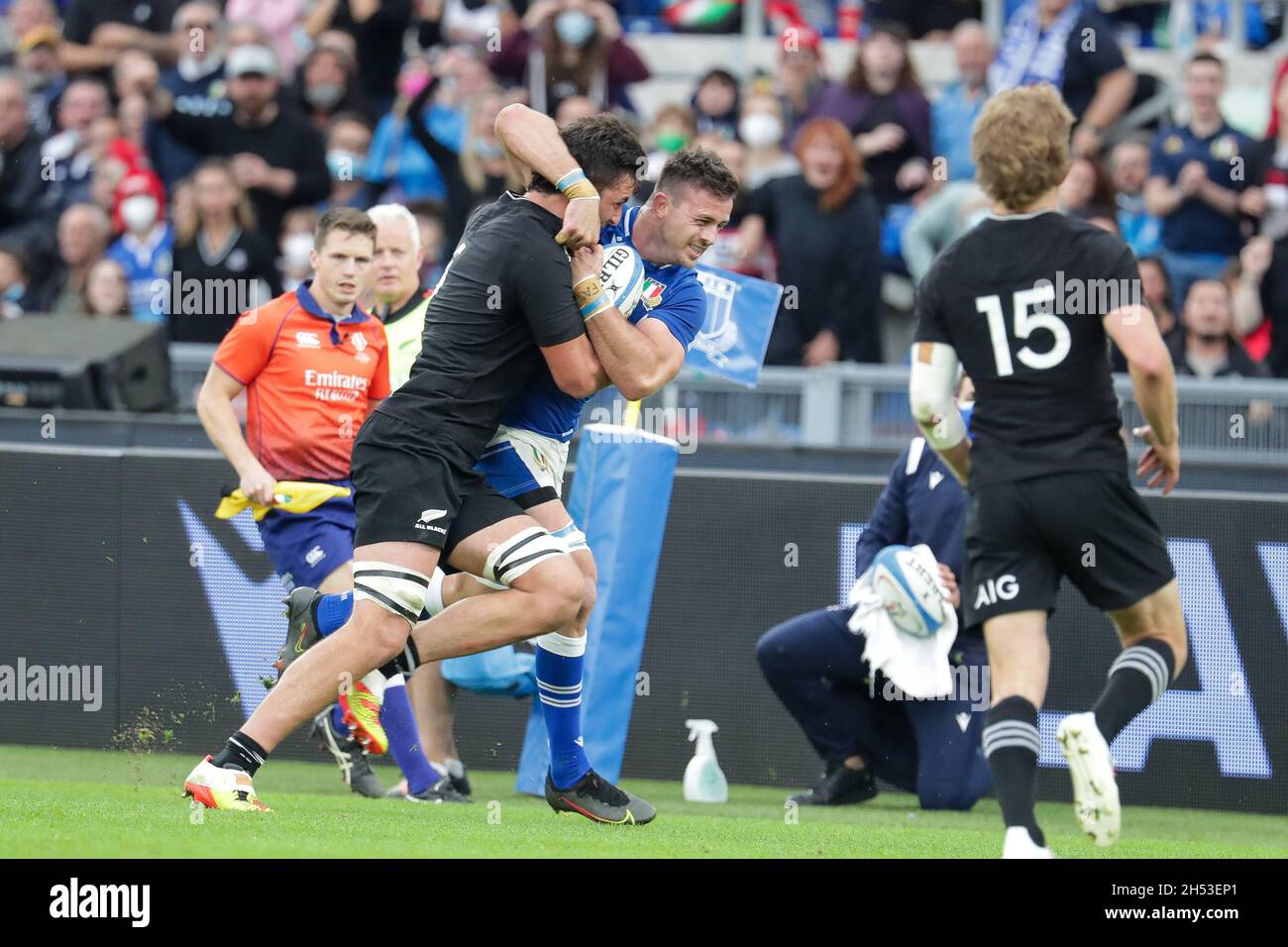 Olympic rugby stadium, rome hi-res stock photography and images - Alamy