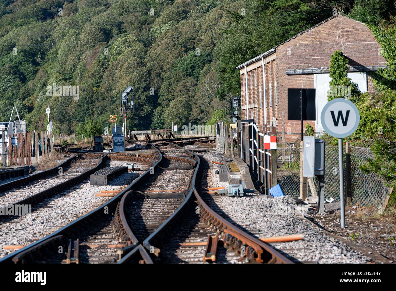 Dartmouth Steam Railway, branch line between Kingswear and Paignton ...