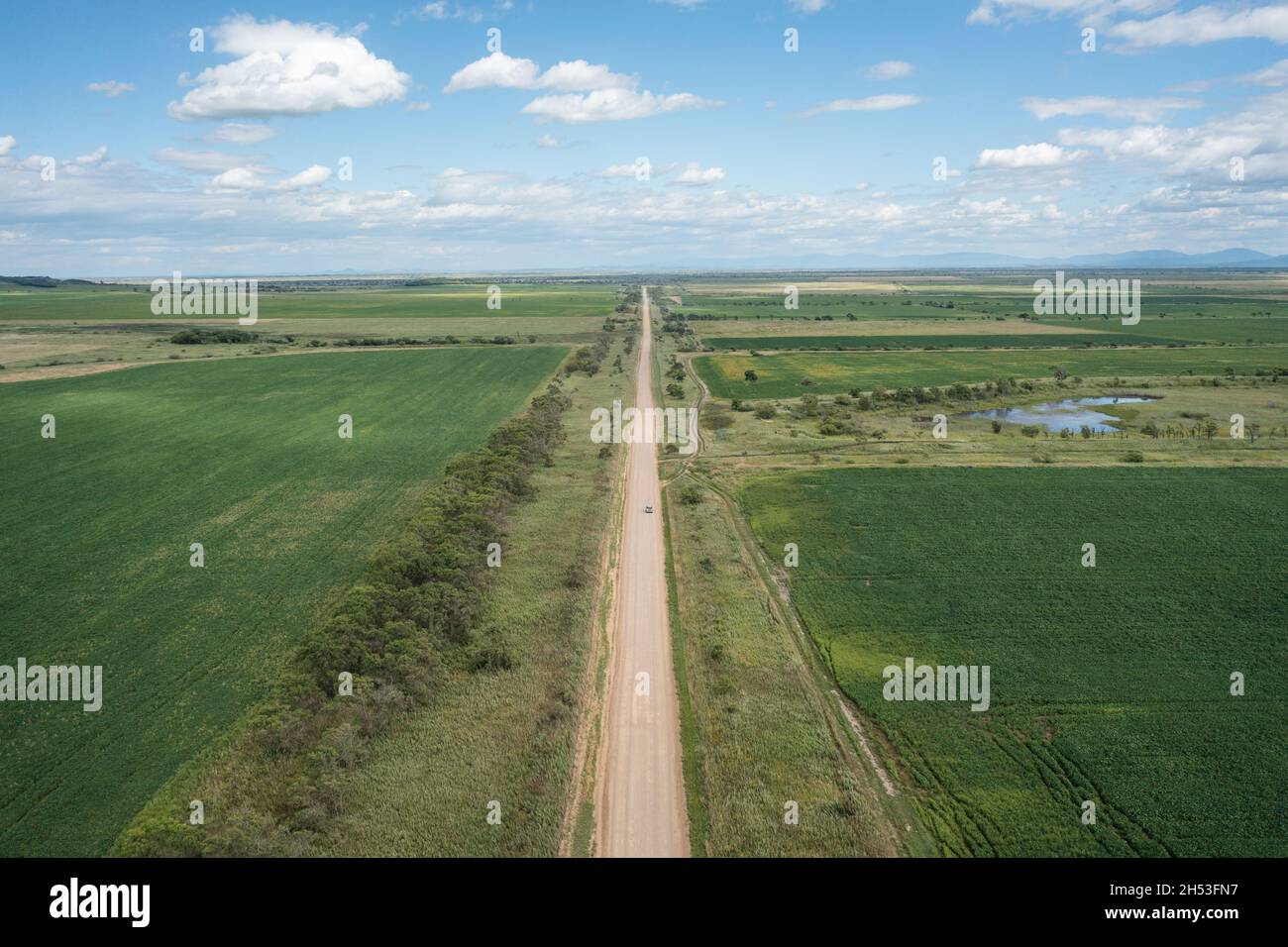 Car field road hi-res stock photography and images - Alamy