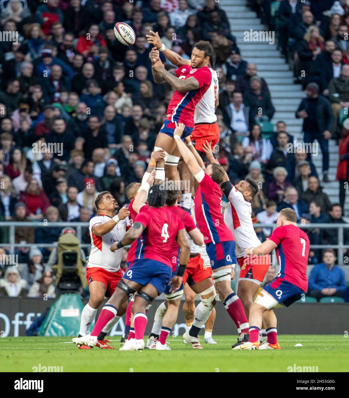 Courtney lawes 2021 england hi-res stock photography and images - Alamy