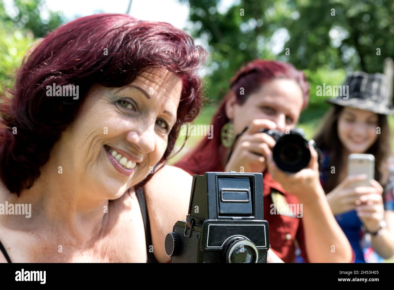 Different generations of women High Resolution Stock Photography and ...