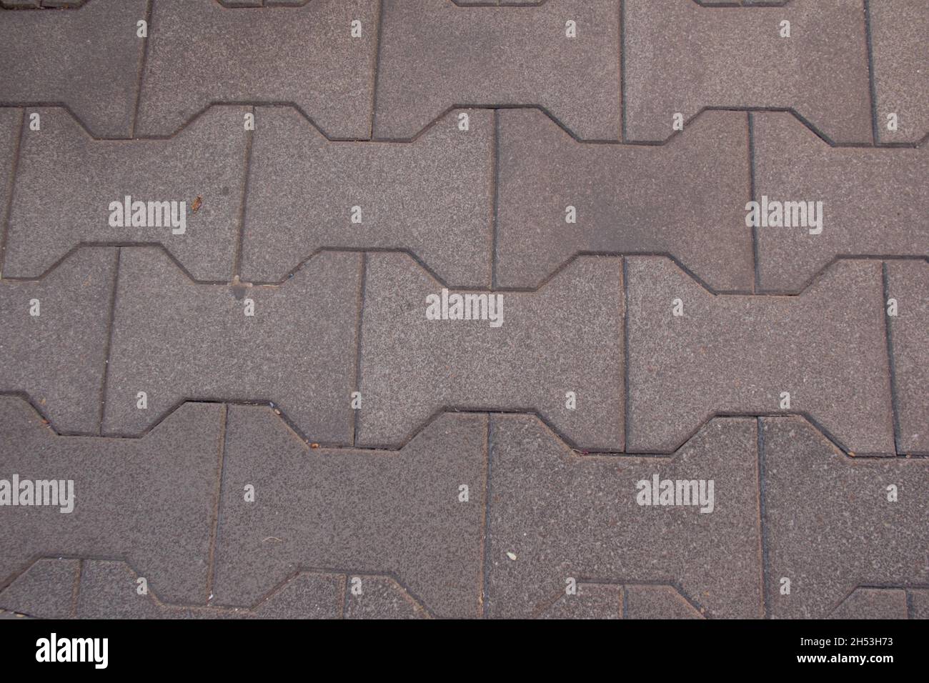 Paving sidewalk tile parking blocks with texture background. Full ...