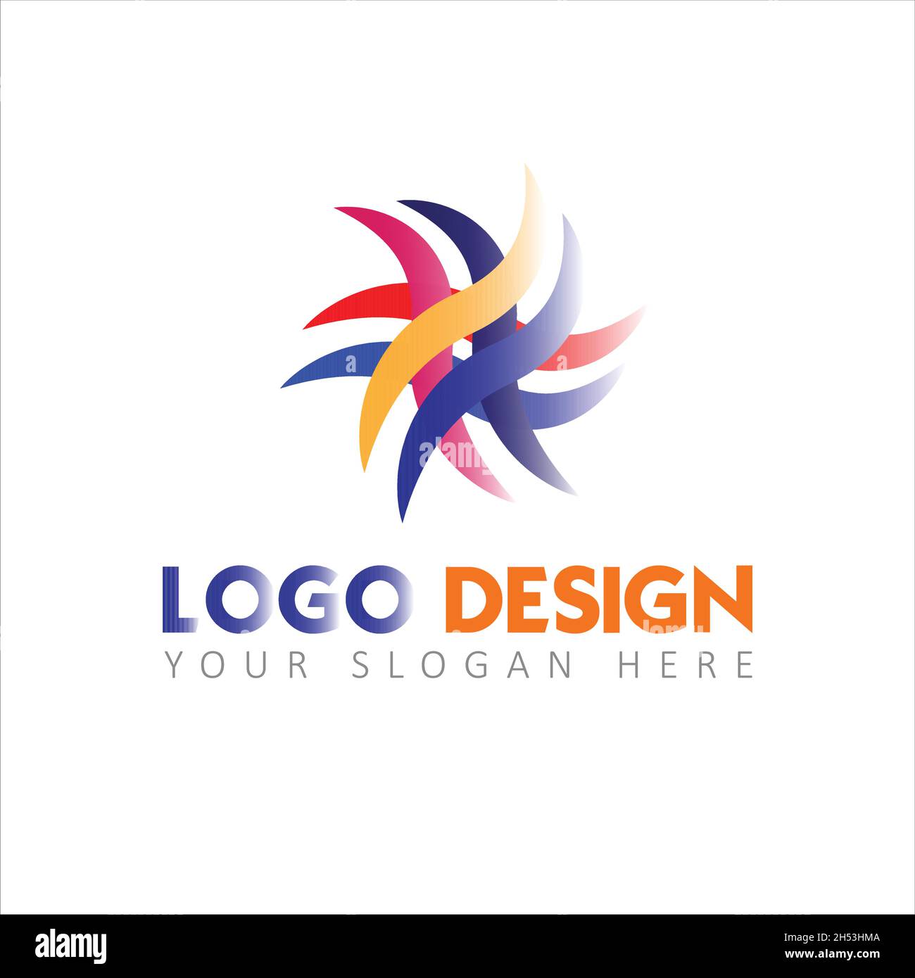 Company logo branding vector design template Stock Vector Image & Art ...