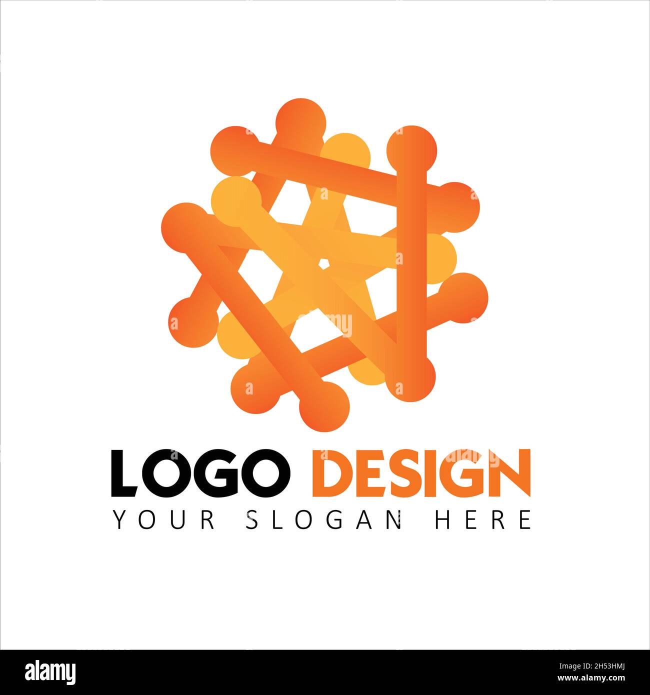 Company logo branding vector design template Stock Vector Image & Art ...