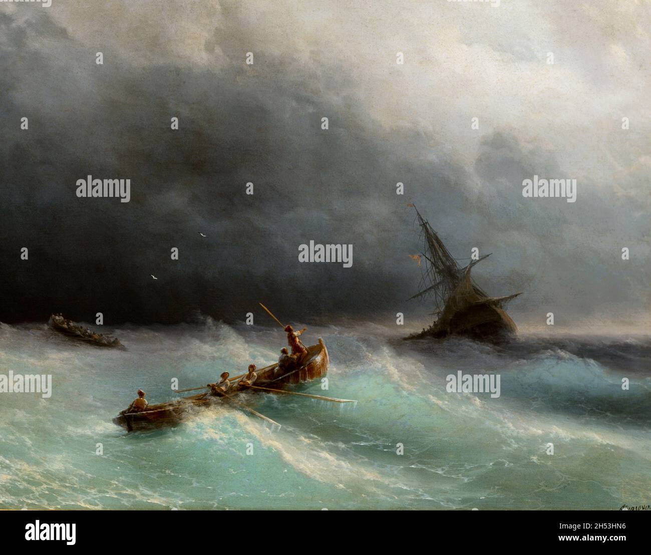 Helmsman steering sailing ship schooner hi-res stock photography and ...