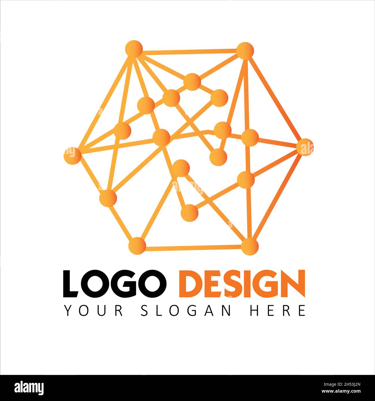 Company logo branding vector design template Stock Vector Image & Art ...