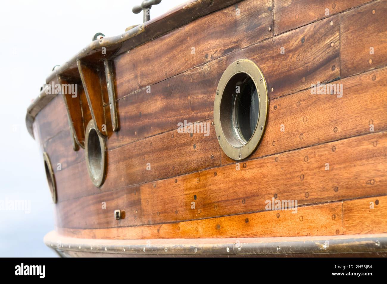Boat planking hi-res stock photography and images - Alamy